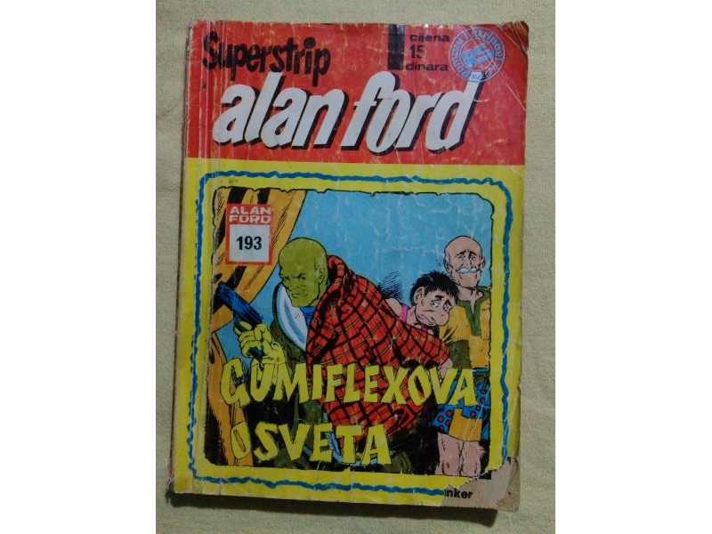 Alan Ford Vjesnik broj 193, Gumiflexova osveta