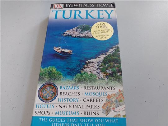 Turkey DK Eyewitness travel New look improved maps
