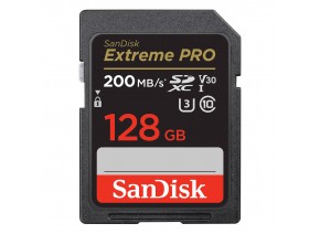 SanDisk SDXC 128GB Extreme Pro 200MB/s