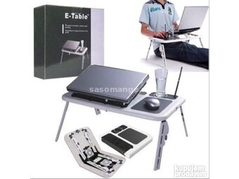E-Table sto za laptop sa dva kulera