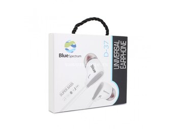 Slušalice sa kablom bubice Blue Spectrum D-37 bela