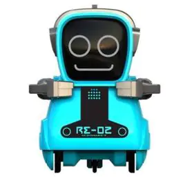Pokibot Plavi interaktivni robot 12x15cm Silverlit 880430B