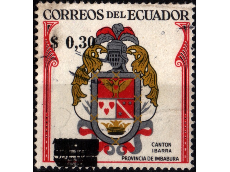 kt524e 1967-8 Ecuador Mi1351(-F-)1/11