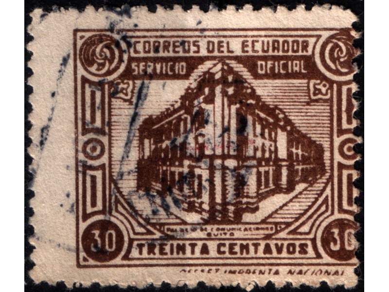 kt524h 1947 Ecuador MiTaks159(-F-)1/3