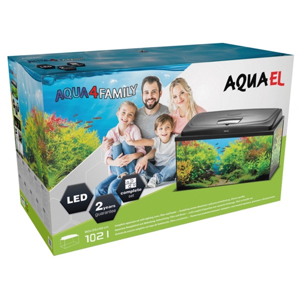 Aquael Akvarijumski set AQUA 4 FAMILY 80