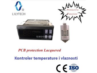 Profesionalni termostat vlage i temperature zl 7801