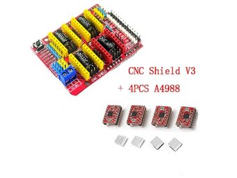 Arduino CNC shield V3 za cnc + 4 x A4988