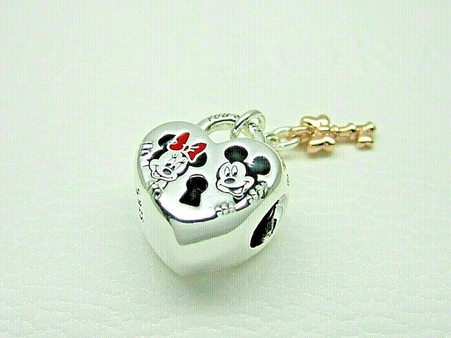 PANDORA Disney Mickey Mouse &; Minnie Mouse srebro s925