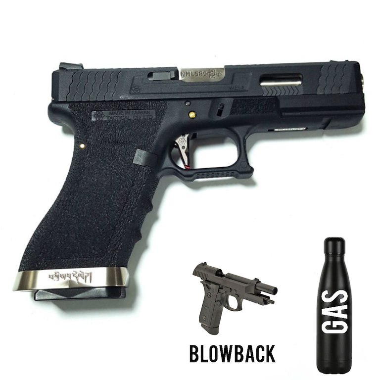 WE Glock 17 Custom Gen.4 GBB