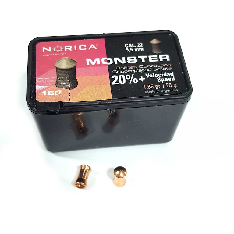 NORICA Monster dijabole 5.5mm 150kom 20% veća brzina