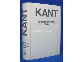 Kritika čistoga uma - Imanuel Kant