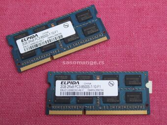 Elpida 2 x 2GB DDR3 uparene memorije + GARANCIJA!
