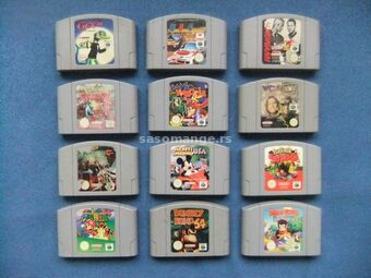Nintendo 64 ORIGINAL igre za konzolu