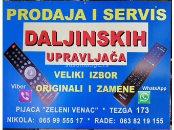 Daljinski Vox 43DSW293V UHD