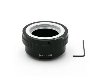 M42 Lens to Fujifilm Fuji FX X Mount X-Pro1 X Pro1 X-E1 X-M1