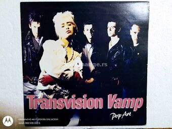 Transvision Vamp-Pop art LP-vinyl