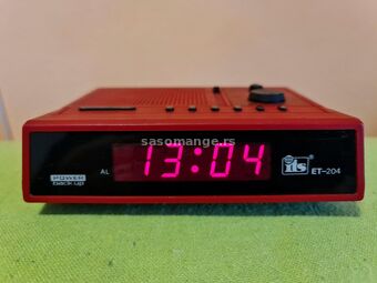 ITS ET-204 - stari radio sat - budilnik na struju