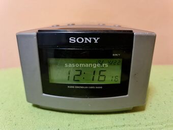 SONY ICF-C50 - stari radio sat - budilnik na struju