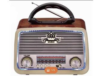 radio retro - blutut radio tranzistor MK 173 BT