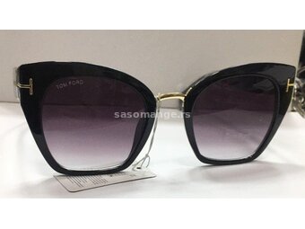 Naočare za sunce Tom Ford - mačkaste crne 3
