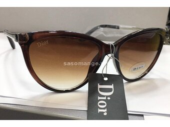 Naočare za sunce Dior - mačkaste braon