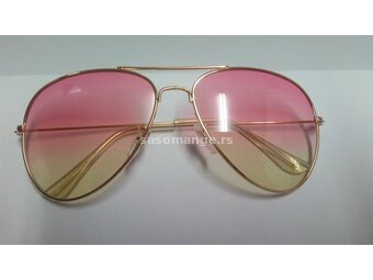Naočare za sunce Aviator - roze