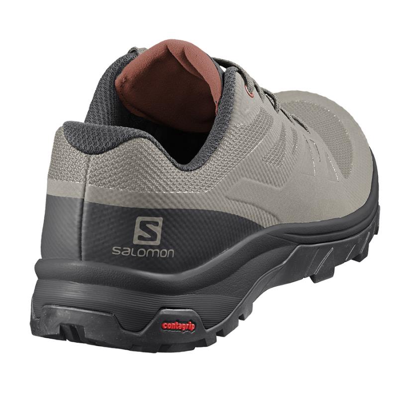 Salomon Patike Za Planinarenje Muške Outline Crna/Siva RS243LN