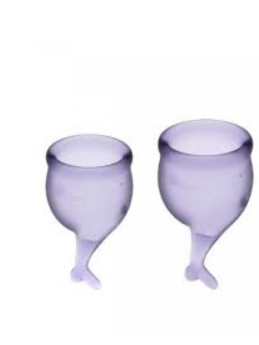 Menstrualne casice Feel Secure Menstrual Cup Purple