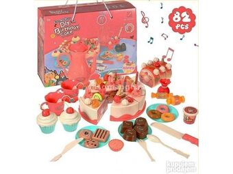 Igračke rodjendanska torta sa čičkom za decu