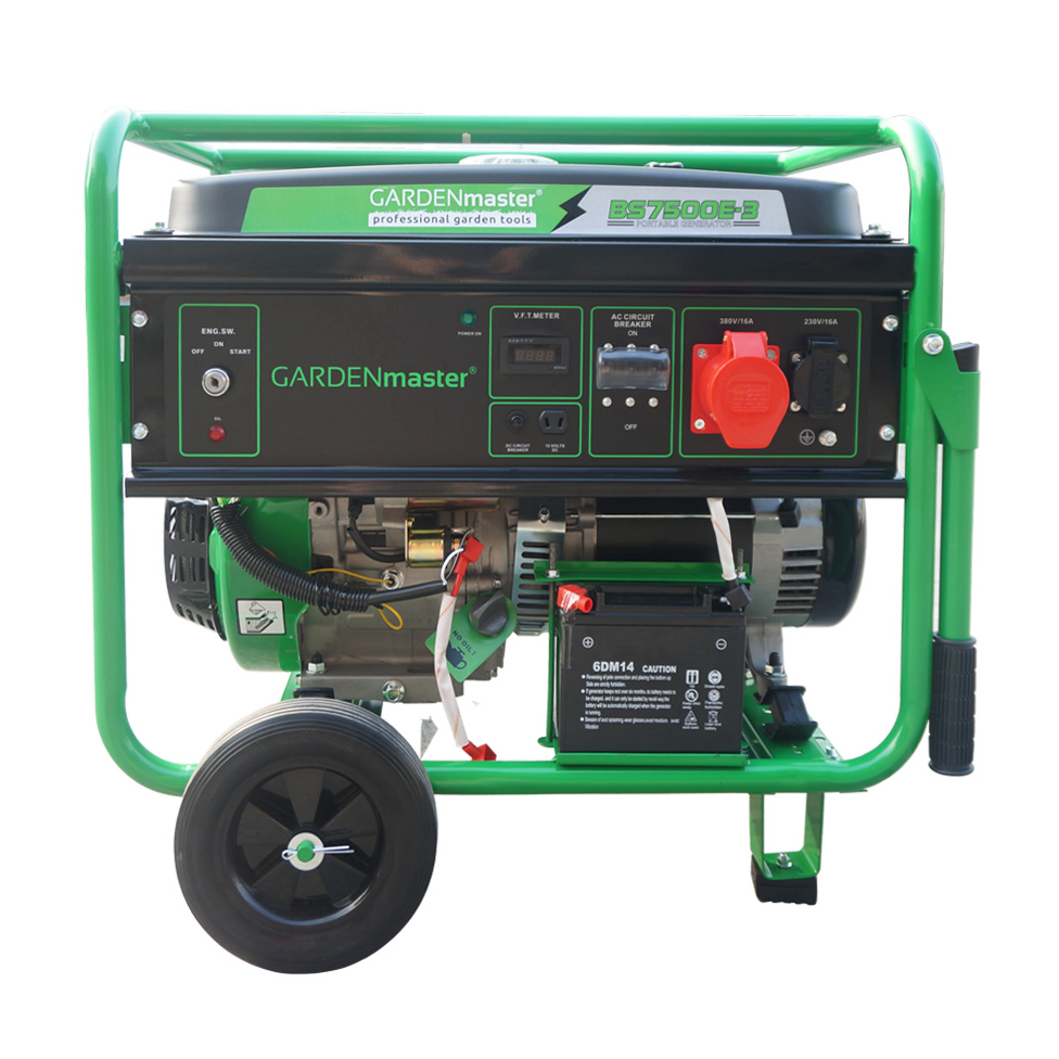 Gardenmaster benzinski agregat trofazni ZH7500E-3, 6,5kw