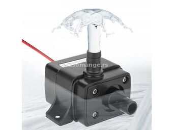 Mini potapajuća pumpa za vodu 12V, 240l/h akvarijum