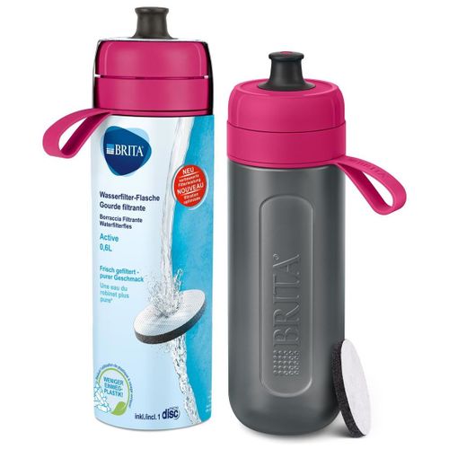 BRITA Flašica Fill&Go Active 0.6l Pink