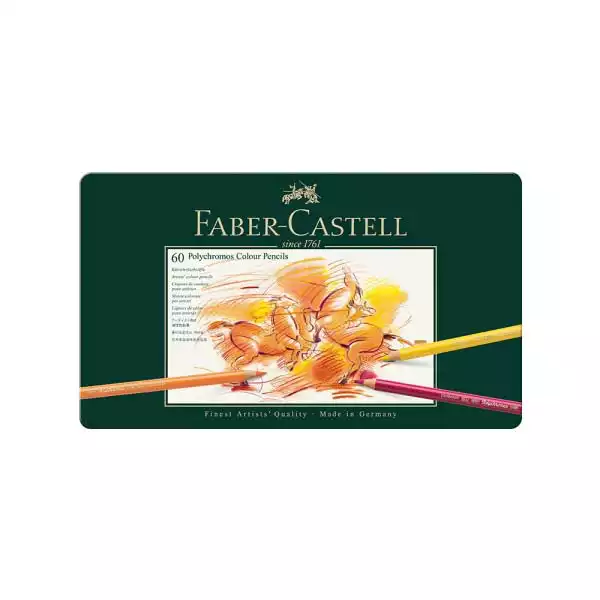 Faber Castell Drvene bojice Faber Castell Polychromos 1/60 110060 metalna kutija ( C256 )