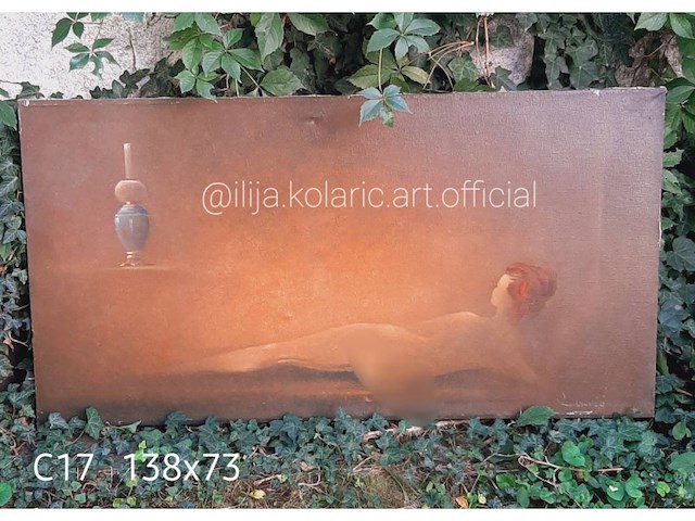 Ilija Kolaric-umetnicka slika-ulje na platnu