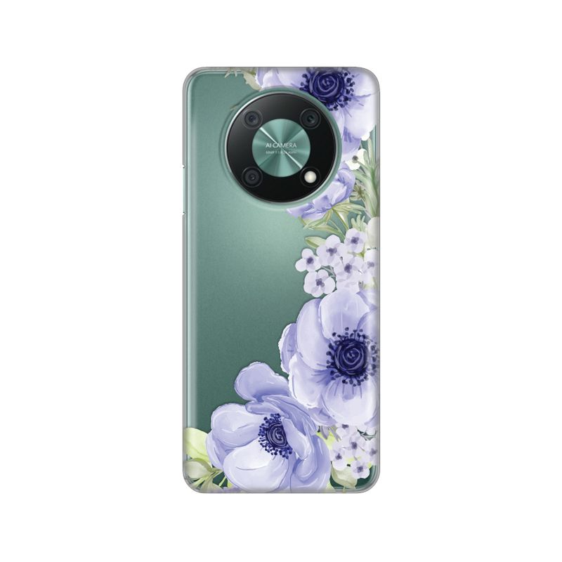 Maskica Silikonska Print Skin za Huawei Nova Y90 Blue Roses