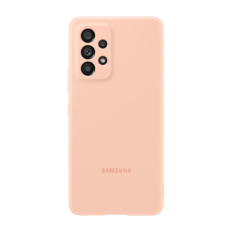 Samsung silikonska torbica za A536B Galaxy A53 5G narandzasta (EF-PA536-TPE)