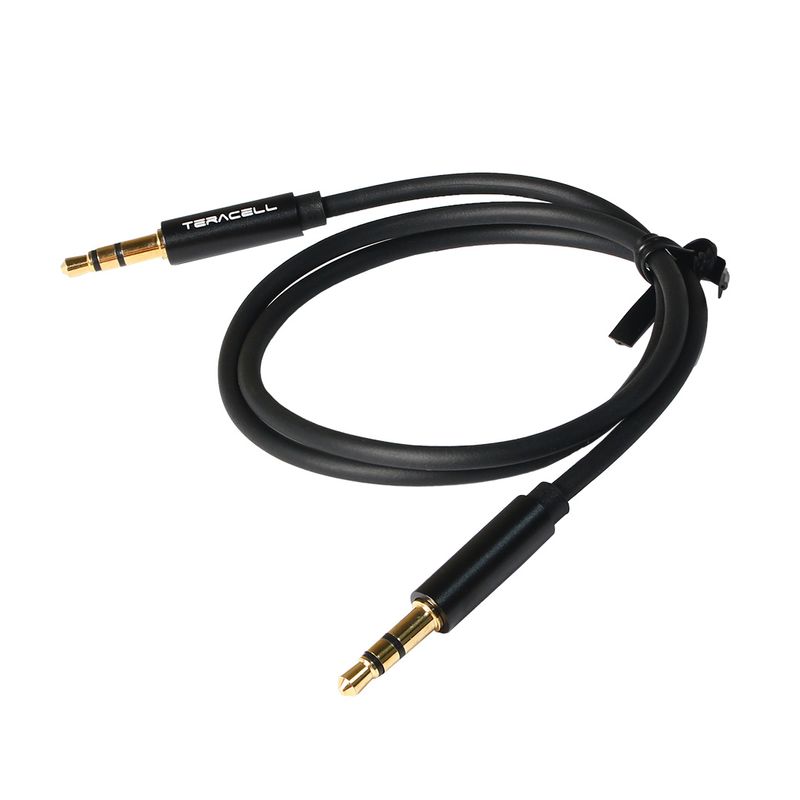 Audio kabl Teracell Aux 3.5mm crni 0.5m