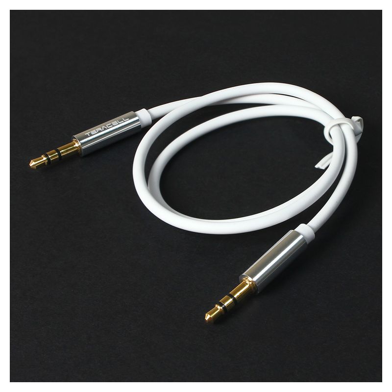 Audio kabl Teracell Aux 3.5mm beli 0.5m