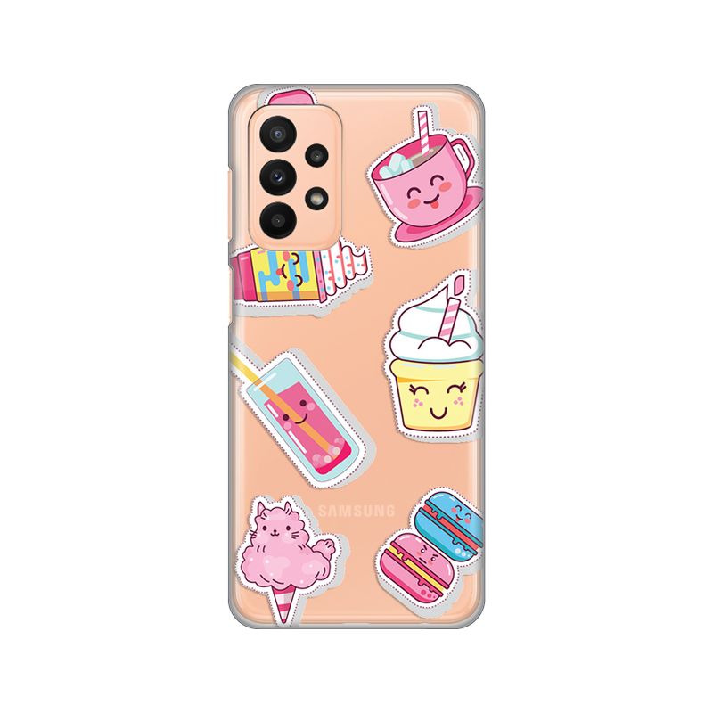 Maskica Silikonska Print Skin za Samsung A235F Galaxy A23 4G Ice cream