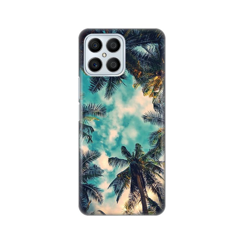 Maskica Silikonska Print Skin za Honor X8 Palm tree