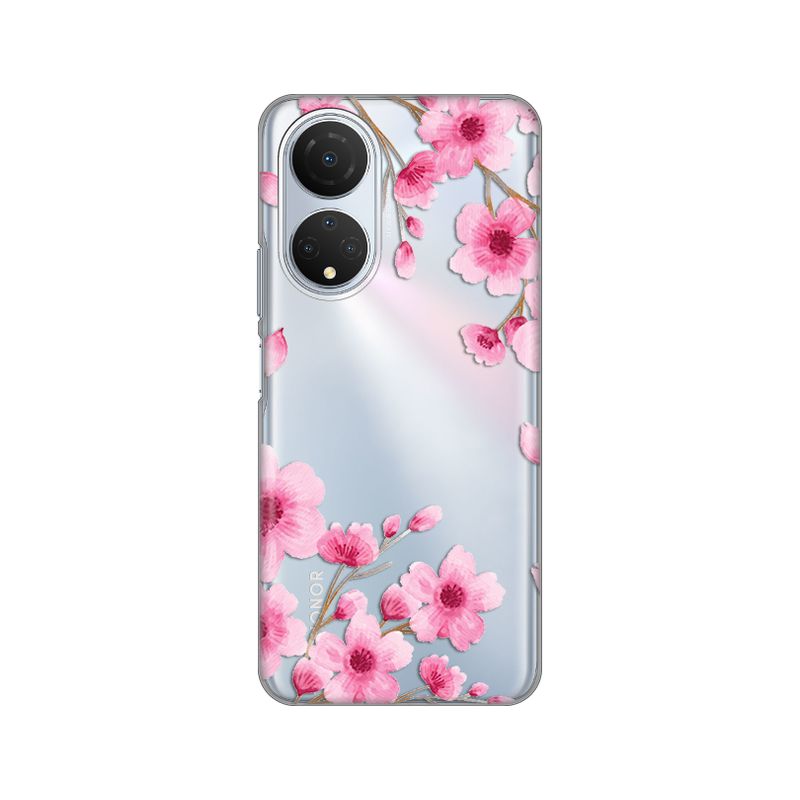 Maskica Silikonska Print Skin za Honor X7 Rose flowers