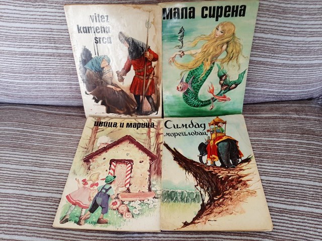 Cetiri slikovnice iz edicije `Decji svet` 1967.g