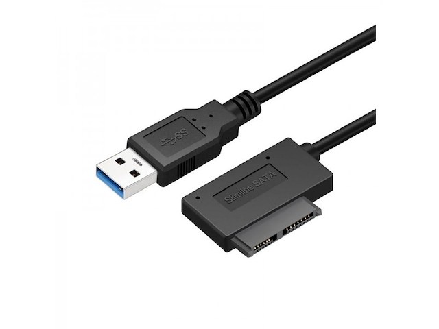 Adapter USB 3.0 na SATA 7+6 13pin za laptop opticki uredjaj