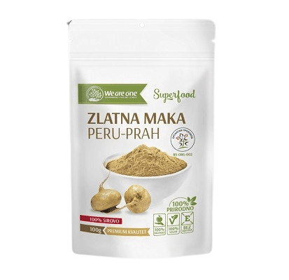 Zlatna maka u prahu 100g organic We Are One