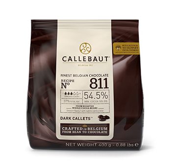 Belgijska crna čokolada Callebaut 400g