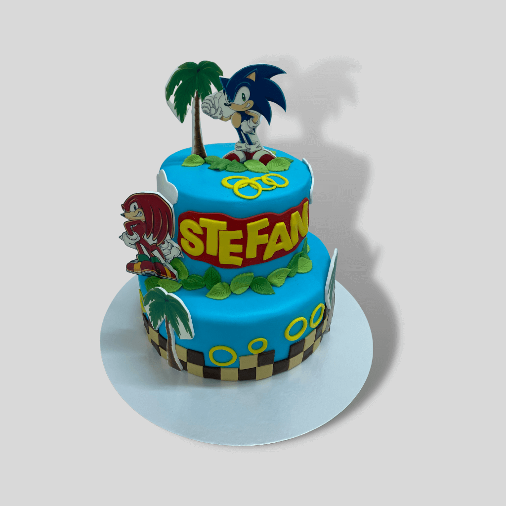 Prodavnica poklona - Torta za dečake- Super Sonic
