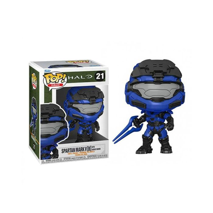 Figura Funko POP! Vinyl Games Halo Infinite - Mark V with Blue Sword