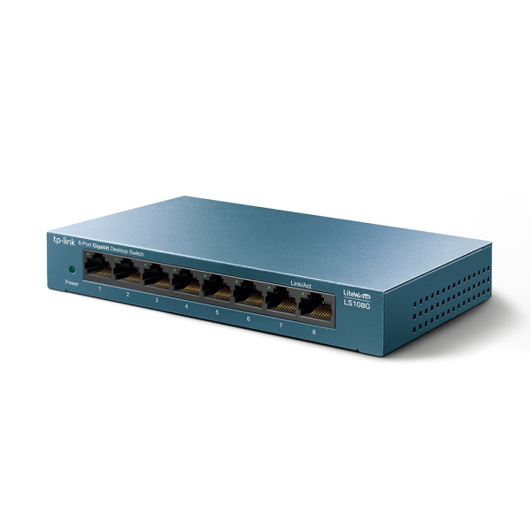 Switch TP-LINK LS108G LiteWave Gigabit 8xRJ-45101001000Mbpsmetalno kućište' ( 'LS108G' )