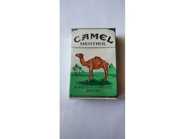 Camel menthol kutija od cigareta (velika retkost)