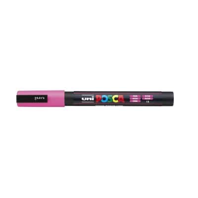 UNI marker PC-3m roze POSCA (UNI-ball)